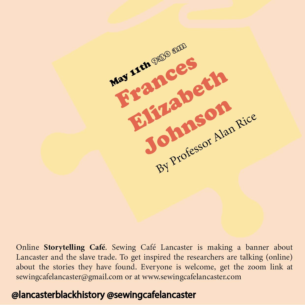 Storytelling Cafe: Frances Elizabeth Johnson
